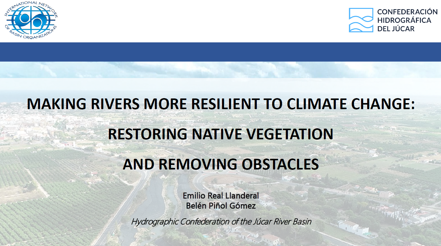 Euro-RIOB 2023 Workshop: River management -CHJucar - RIOC