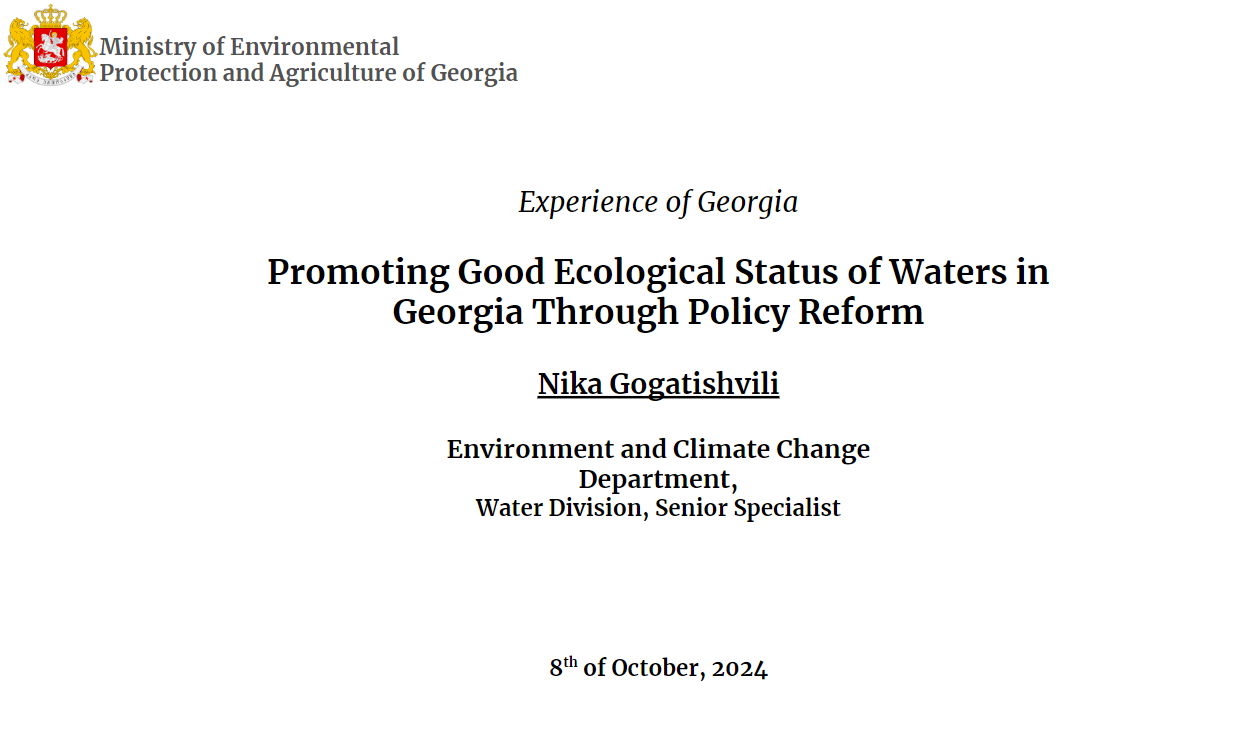 12th World INBO General Assembly 2024: Promoting the good ecological ...