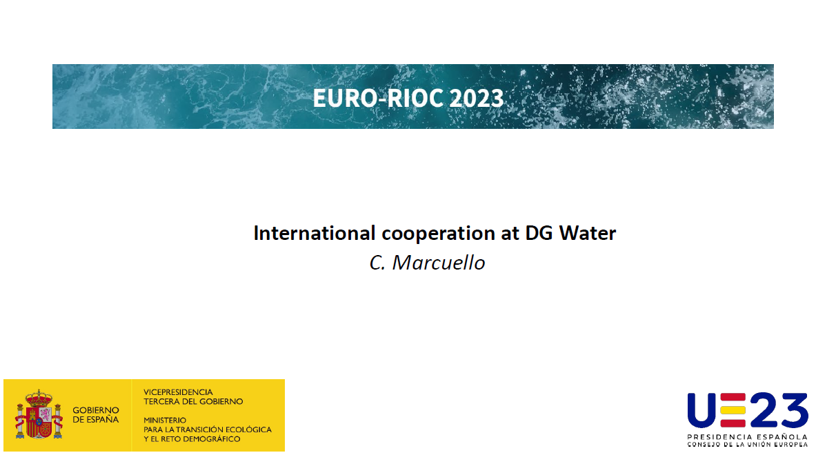 EURO-RIOC 2023: Cooperación Internacional, España - RIOC
