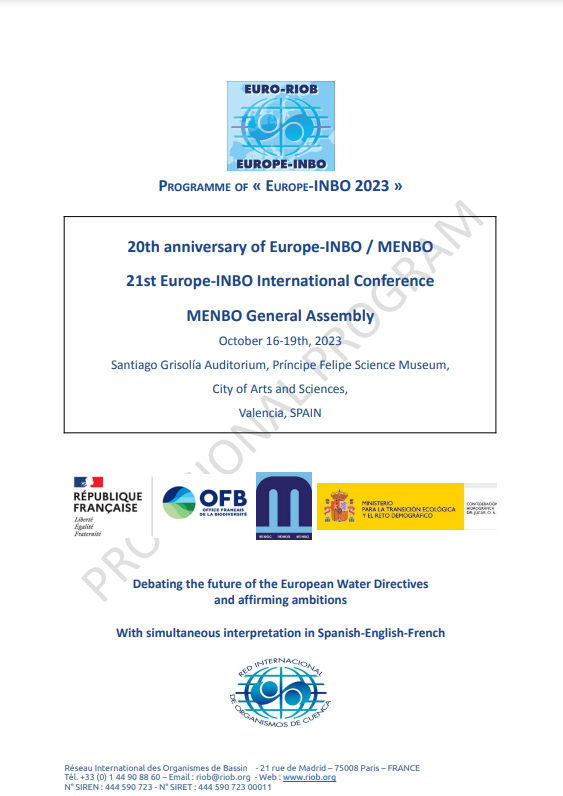 EURO-INBO 2023: Detailed program - INBO