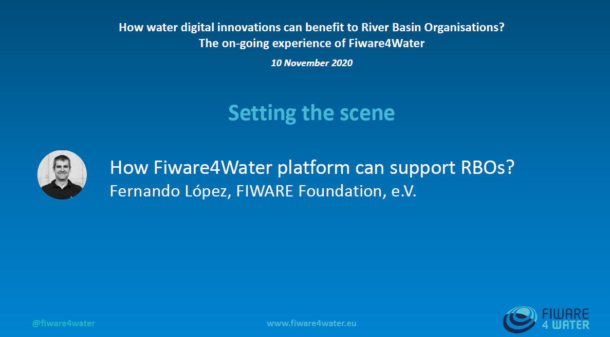 EURO-INBO 2020: Digital Water - Fiware4Water - INBO