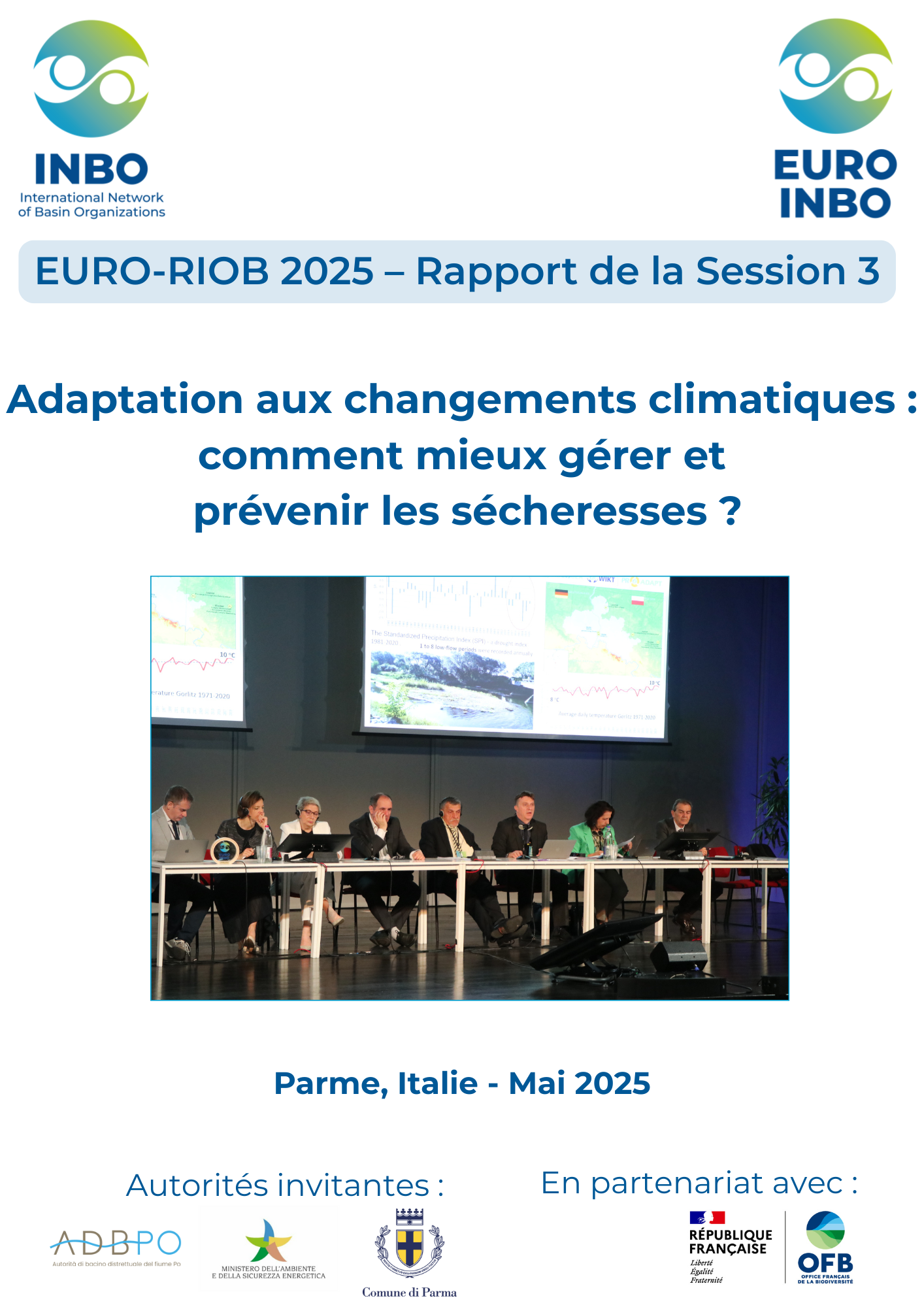 EURO-INBO 2025 – Session 3 Report: Adapting to Climate Change: How to ...