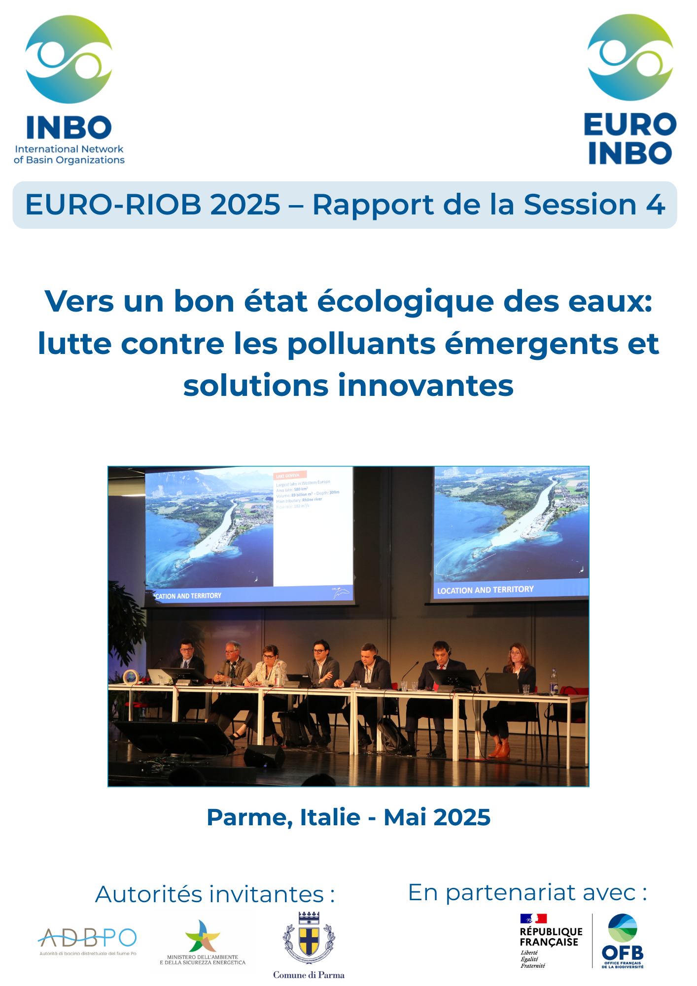 EURO-INBO 2025 - Report Session 4 Towards good ecological status of ...