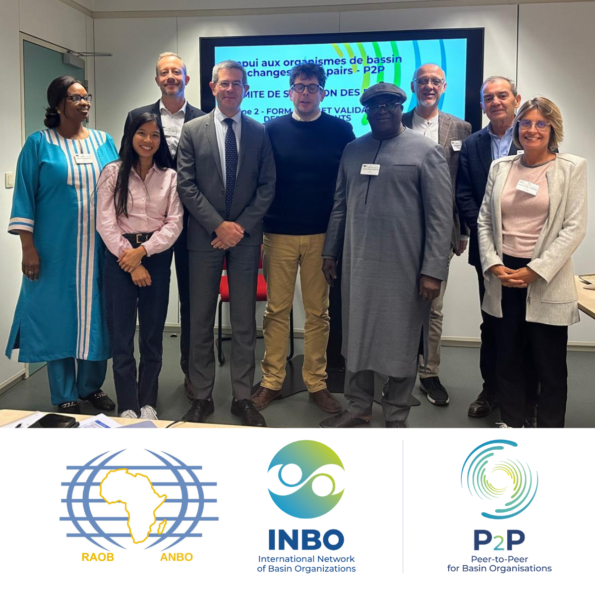 The selection committee for the "P2P – Peer to Peer support for basin ...